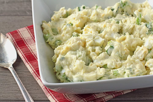 Recette de salade de patates de maman!