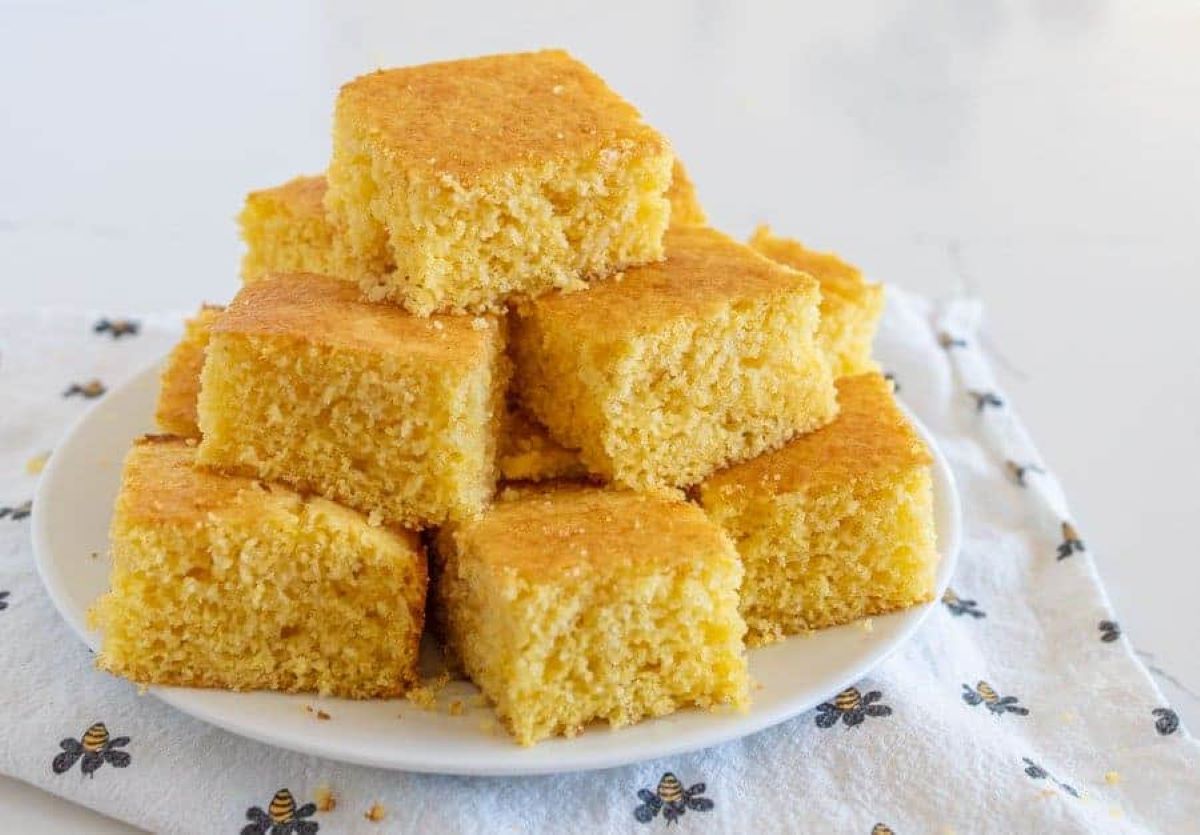 Recette traditionnelle de pain au maïs (cornbread)
