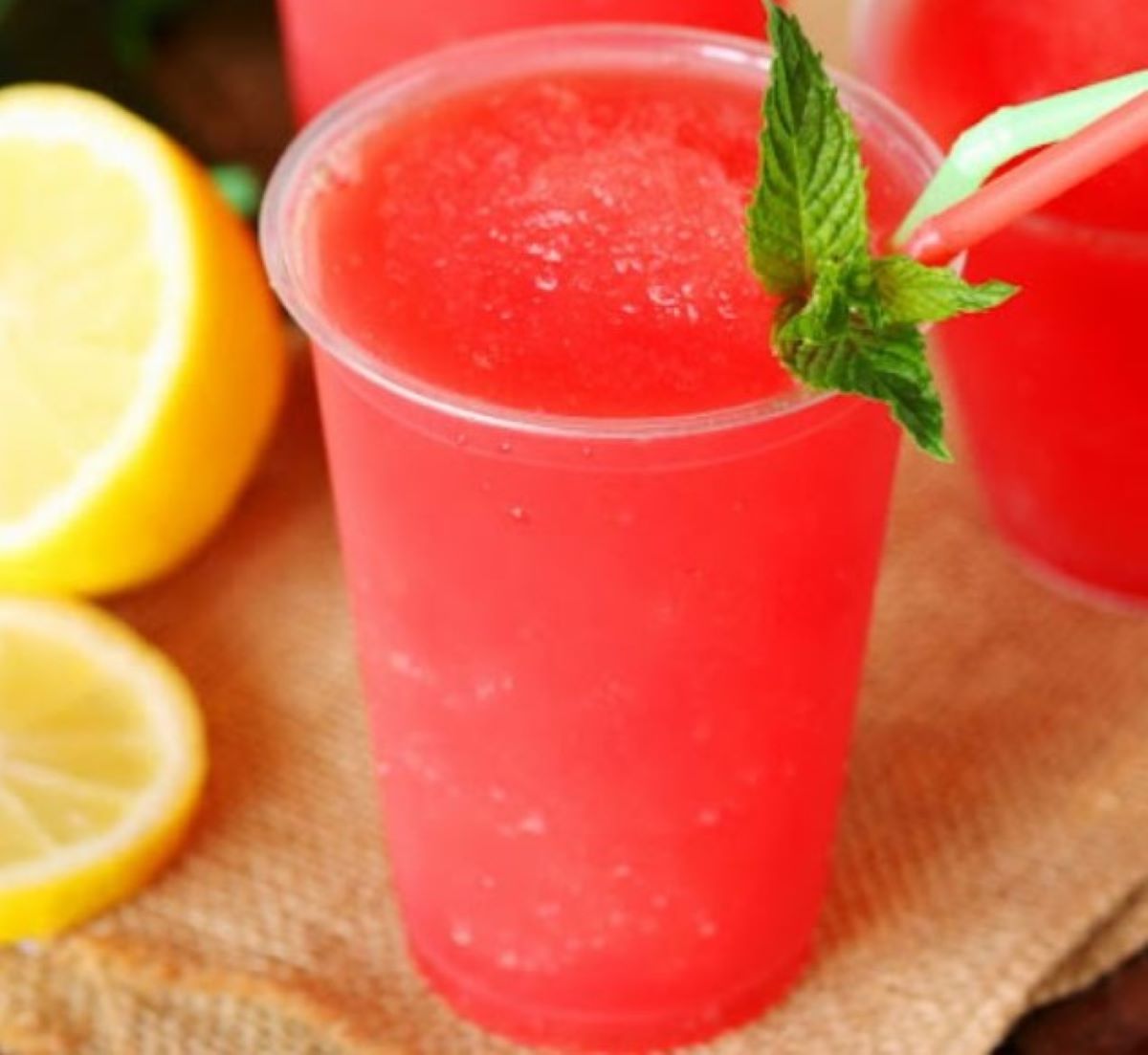 Comment faire une slush au melon d'eau rafraîchissante